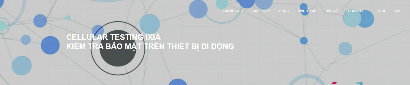 Cellular Testing IXIA: Kiểm tra bảo mật trên thiết bị di dộng